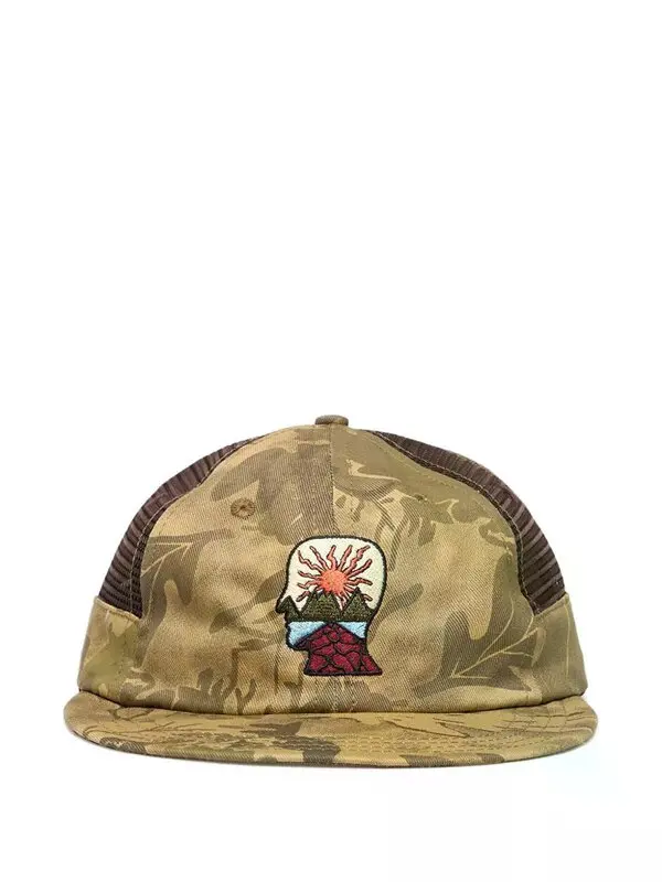 BRAIN DEAD Logo-appliqué Cap