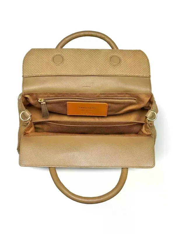 ZANELLATO Dotta Leather Shoulder Bag - Neutrals