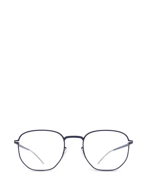 Mykita Ryker Round-frame Glasses - Blue