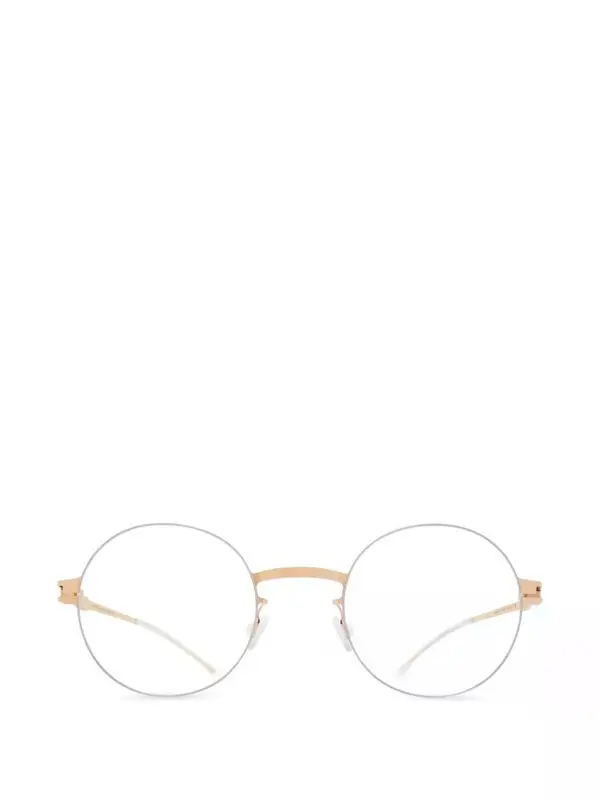 Mykita Lova Round-frame Glasses - Silver