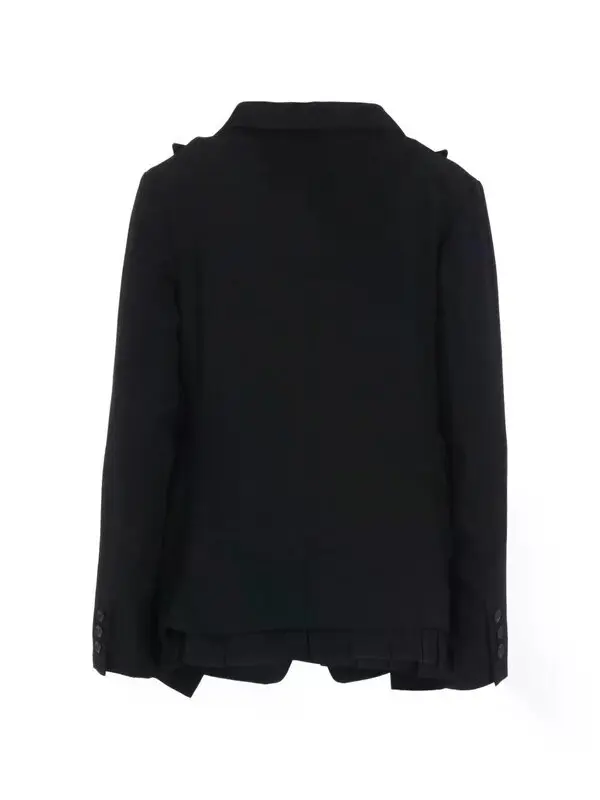 Yohji Yamamoto Single-breasted Wool Blazer