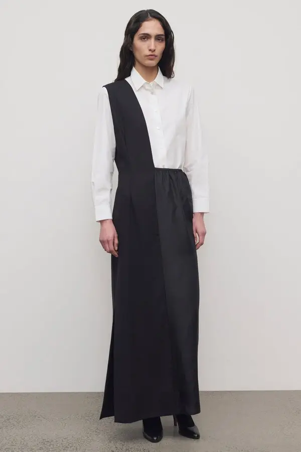 THE ROW Cyrene Dress - Black | Editorialist
