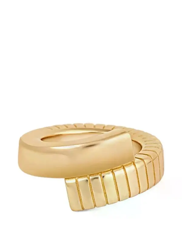 IVI Wide Joia Twist Ring - Gold