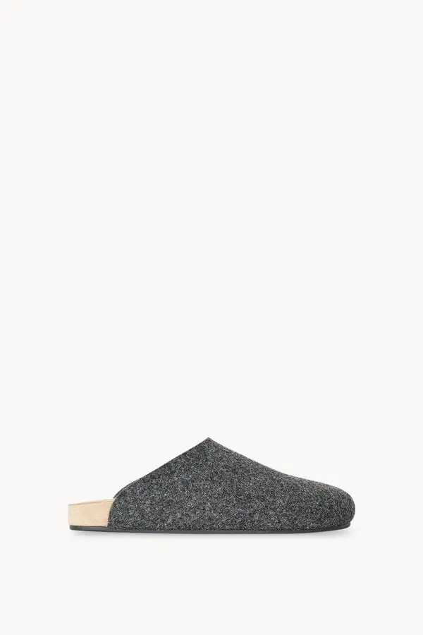 THE ROW Hudson Two Slip-ons - Charcoal