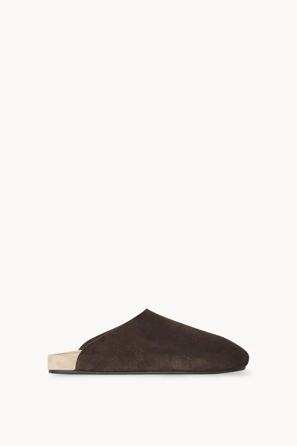 THE ROW Hudson Two Slip-ons - Coffee