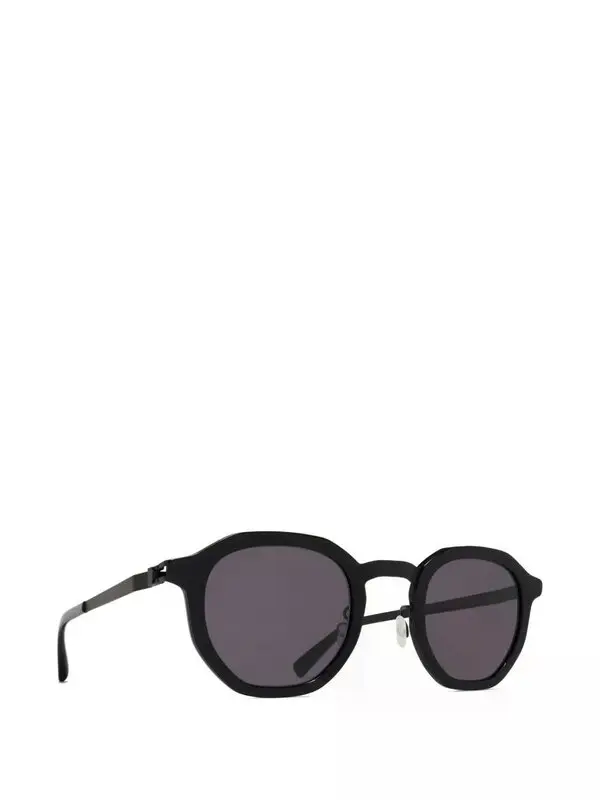 Mykita Sawyer Round-frame Sunglasses - Black
