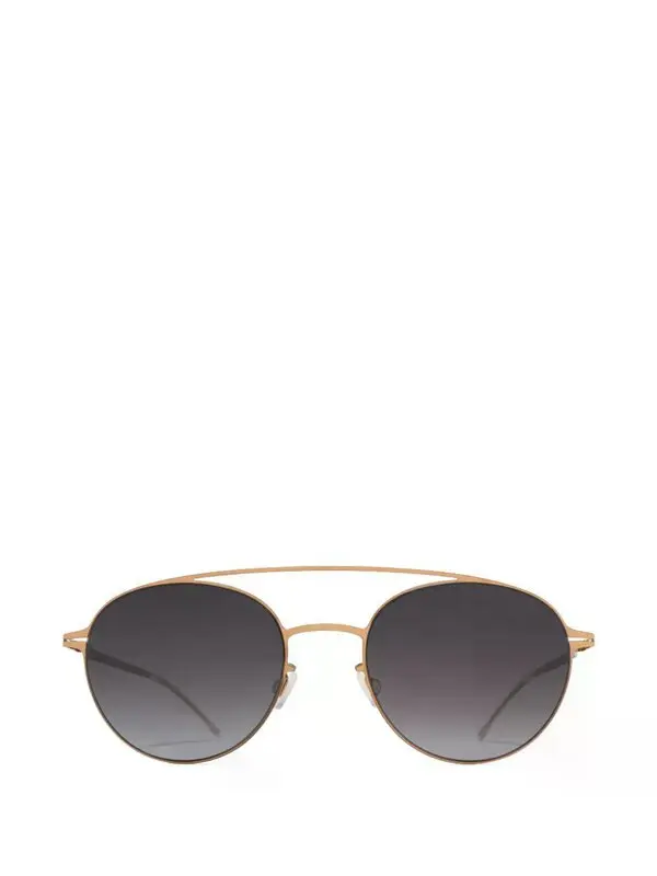 Mykita Reva Round-frame Sunglasses - Gold