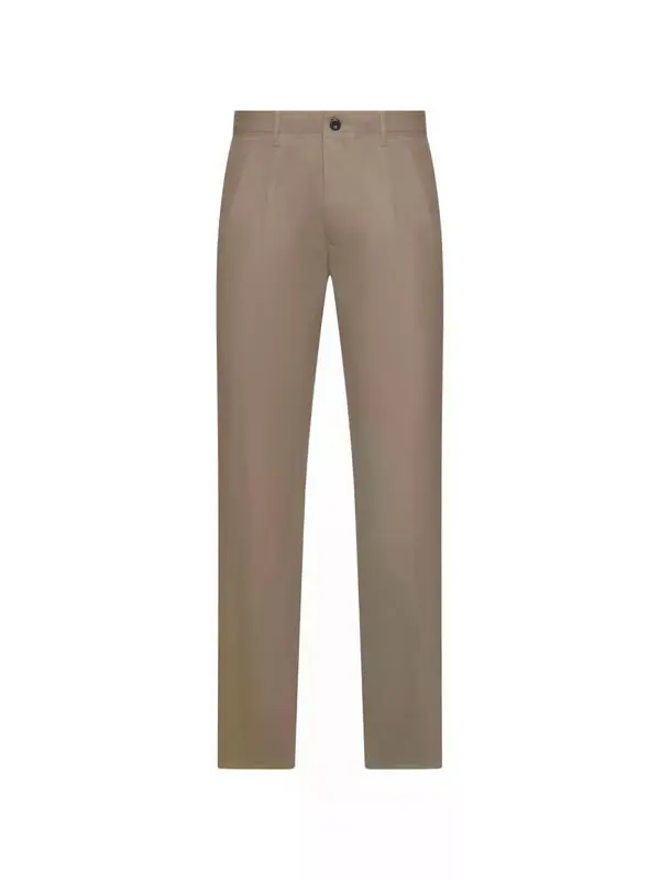 Incotex Straight Leg Tailored Trousers - Neutrals