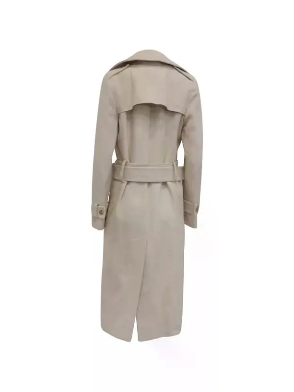 Victoria Beckham Double-breasted Belted Trench Coat