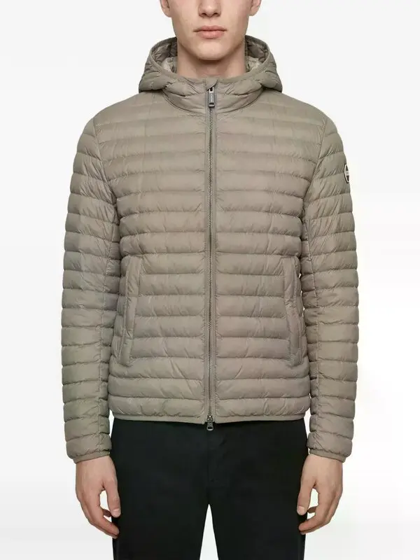 COLMAR Quilted Hooded Jacket - Neutrals