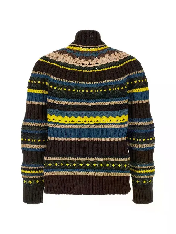 Sacai Openwork Cardigan