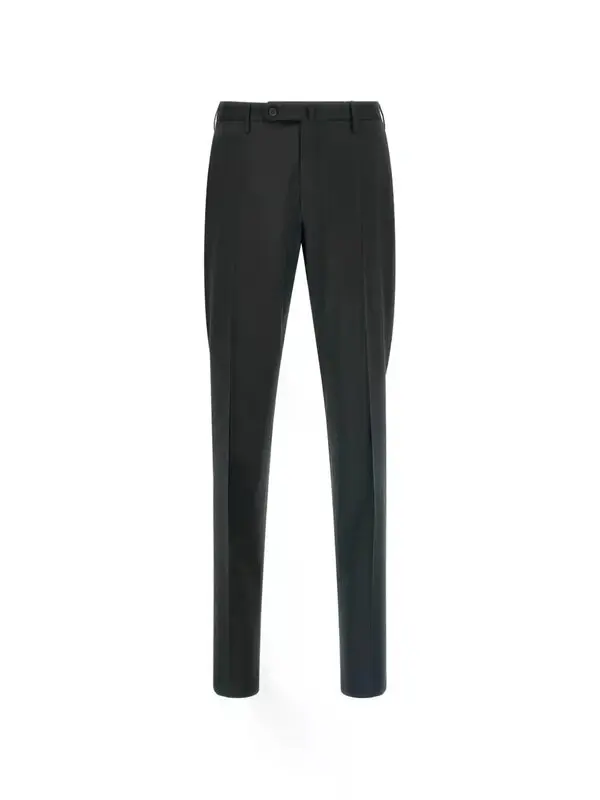 Incotex Pleat-detail Tailored Trousers - Black