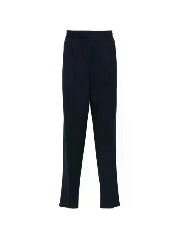 Zegna Pleated Elasticated Trousers