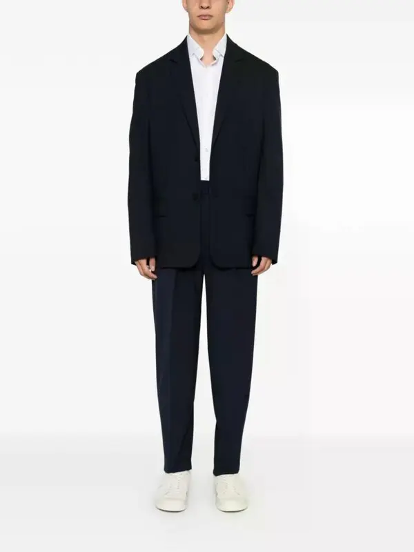 Zegna Pleated Elasticated Trousers