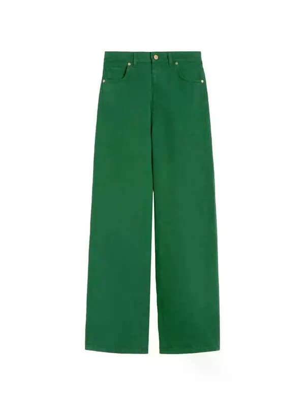 Max Mara Smmonorata Pocket Trousers - Green