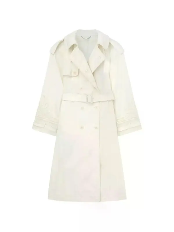 Ermanno Scervino Embroidered Trench Coat