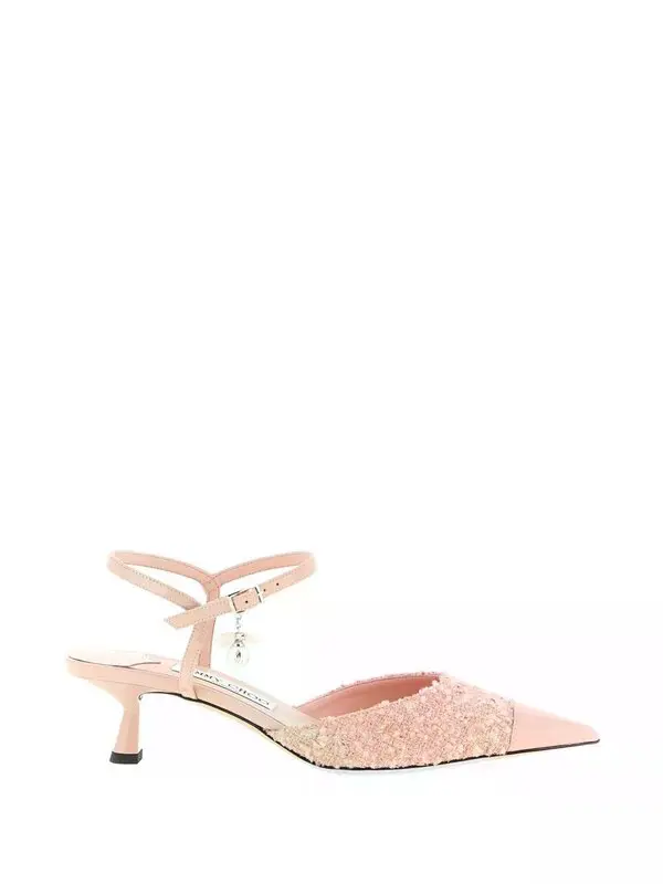 JIMMY CHOO Pearly Slingback Pumps