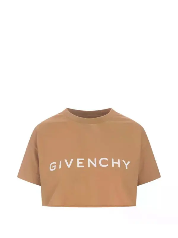 Givenchy Graphic Cropped T-shirt
