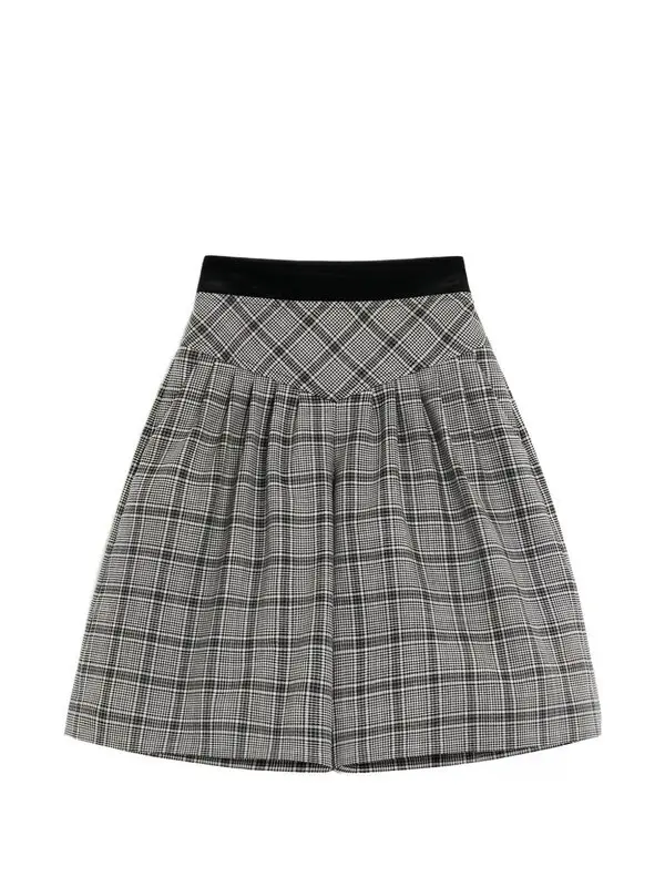 Valentino Garavani Pleated Shorts - Grey