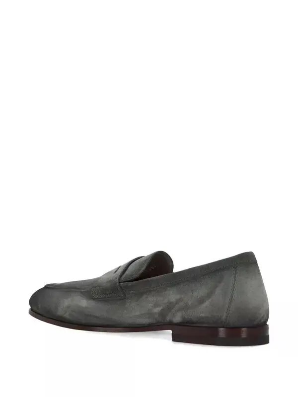 Santoni Penny Strap Loafers