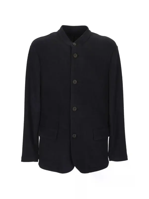 Emporio Armani Single-breasted Blazer - Blue