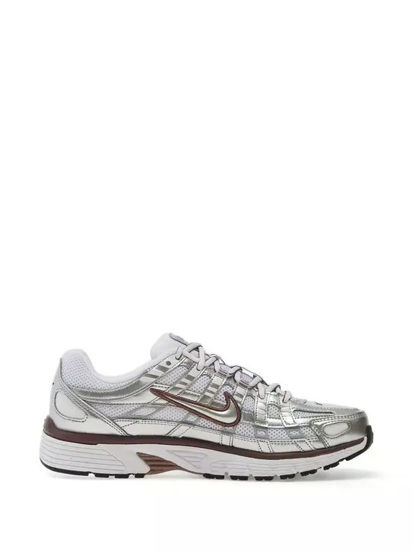 Nike P-6000 Metallic Sneakers - Silver