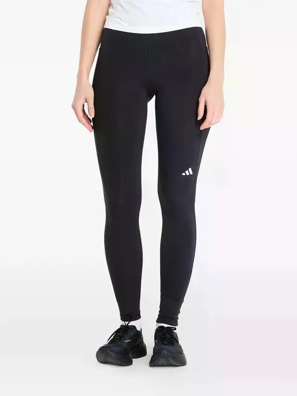 Adidas Logo-print Leggings - Black