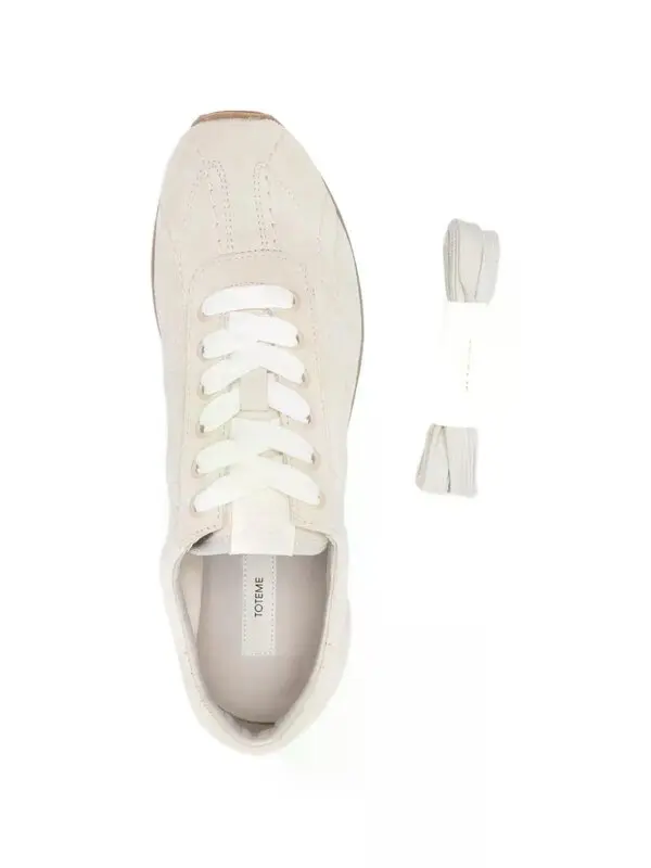 TOTEME Flex Suede Sneakers