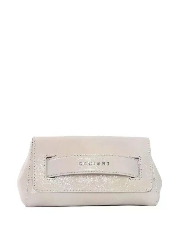 ORTIGNI Gossip Soft Clutch Bag - Neutrals