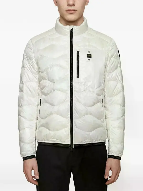 BLAUER. Zip Quilted Jacket