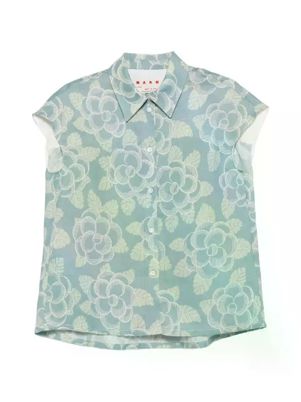 Marni Floral-pattern Shirt
