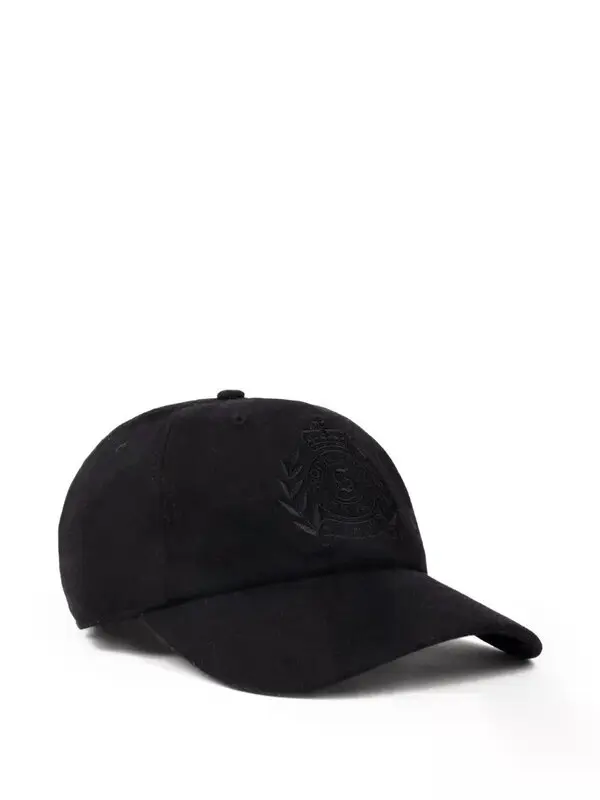 SPORTY & RICH Ny Crest Wool Cap - Black