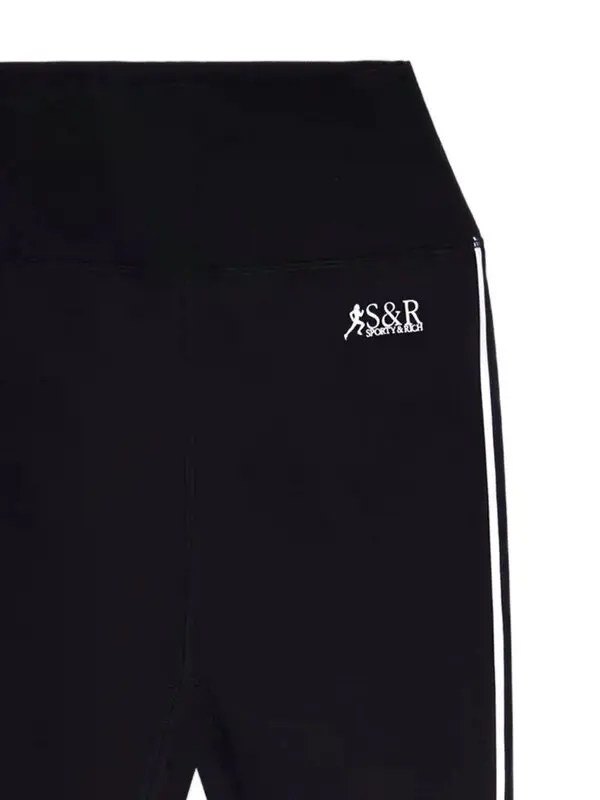 SPORTY & RICH Sr Runner Striped Leggings