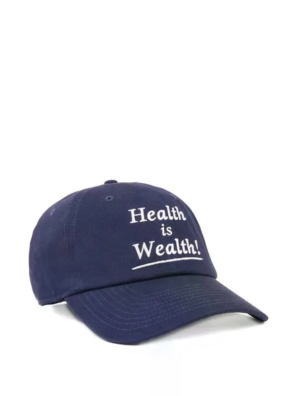 SPORTY & RICH Lettering-detail Cap