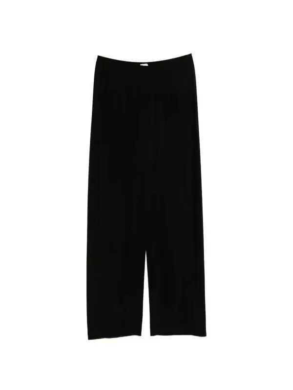 Nanushka Barrel Leg Trousers - Black