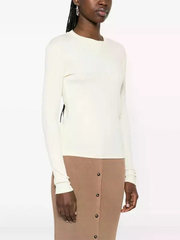 Nanushka Slim-fit Long-sleeve T-shirt - Yellow