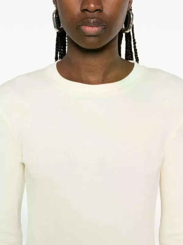 Nanushka Slim-fit Long-sleeve T-shirt - Yellow