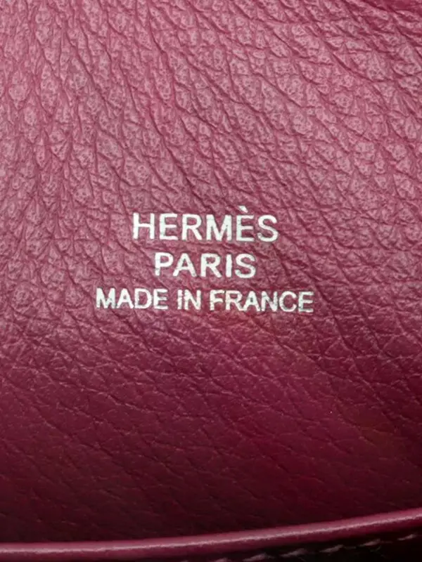 Hermès 1999 Micro Mini Evercolor Bolide 1923 Satchel