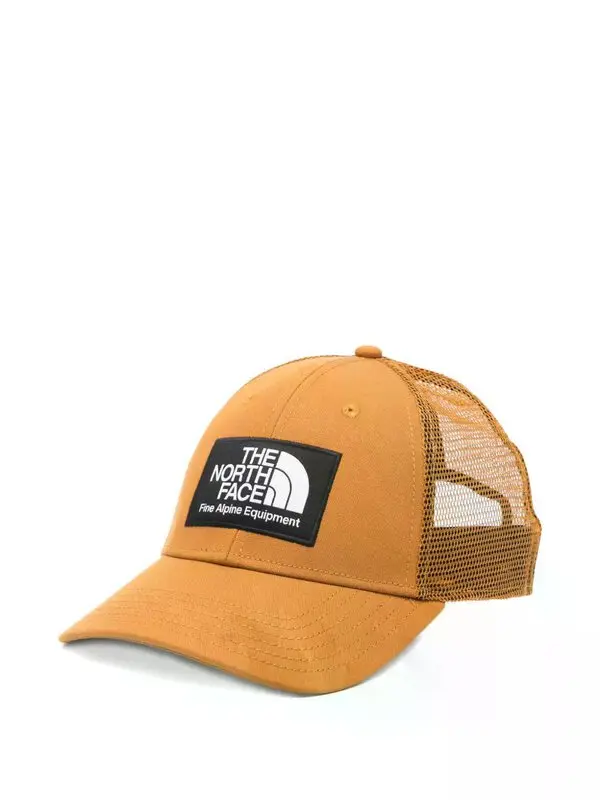 The North Face Logo-patch Trucker Cap - Brown