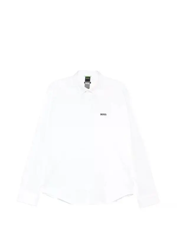 BOSS Logo-embroidered Shirt