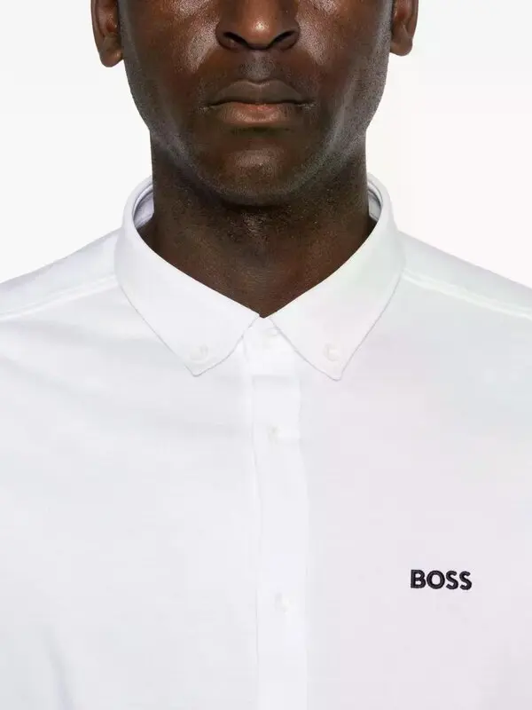 BOSS Logo-embroidered Shirt