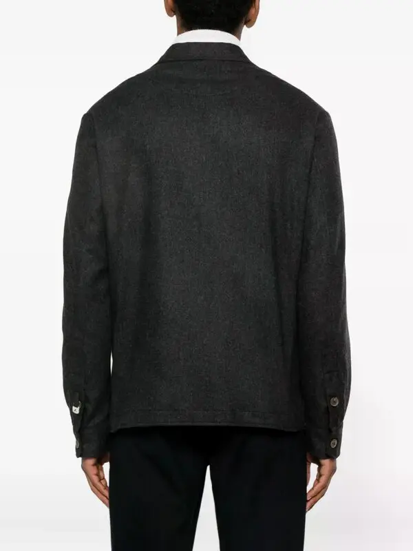 MYTHS Flap-pockets Buttoned Overshirt