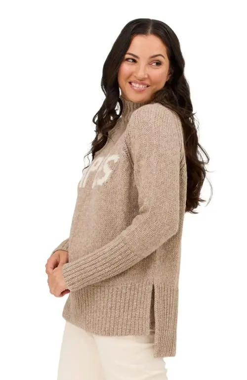 Krimson Klover Apres Baby Alpaca Tunic - Oat