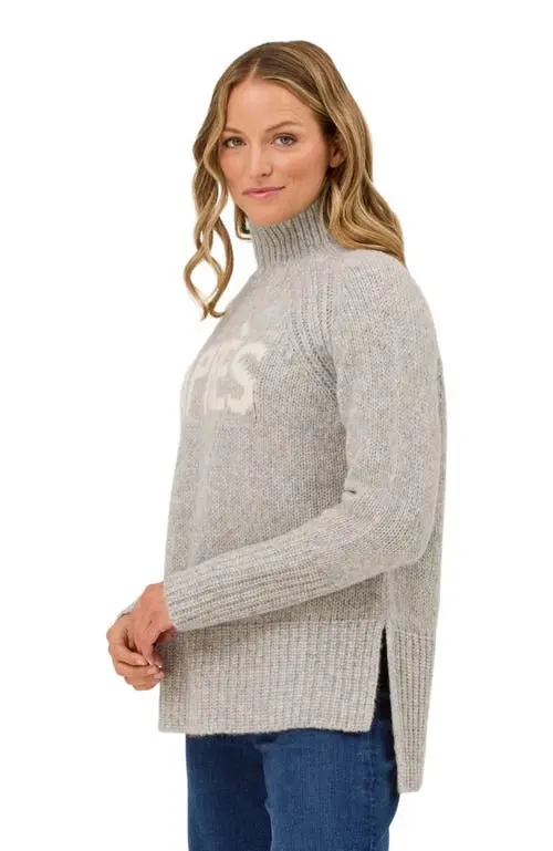 Krimson Klover Apres Baby Alpaca Tunic - Silver