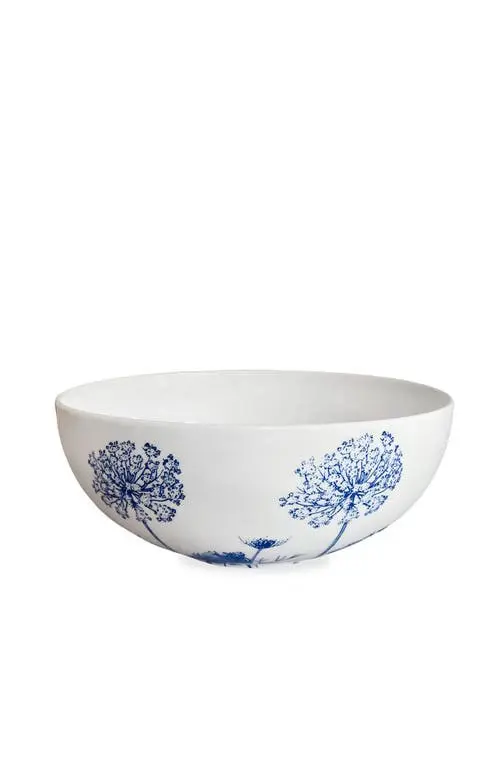 CASKATA Summer S Vegetable Serving Bowlporcelain - Blue