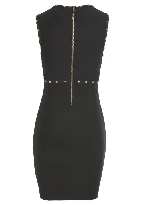 LASCANA Embellished Bandage Dress With Gold Rivet Detail