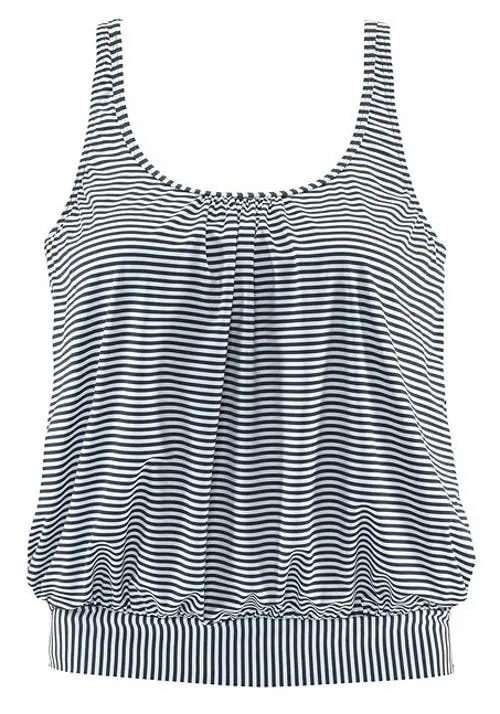 LASCANA Striped Tankini Top