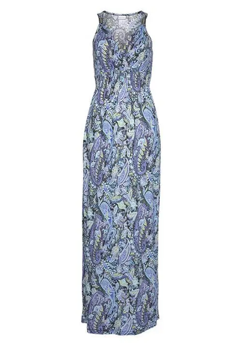 LASCANA Paisley Print Maxi Dress