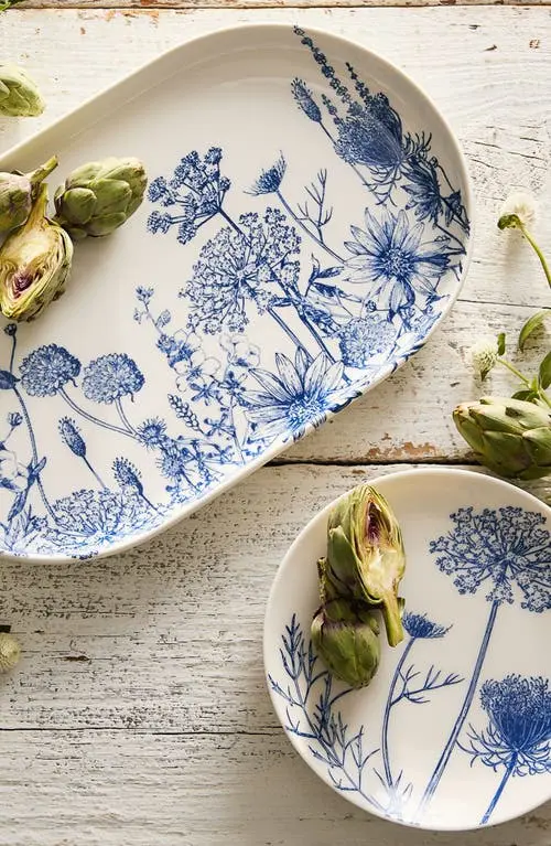 CASKATA Summer S Large Coupe Oval Platterporcelain
