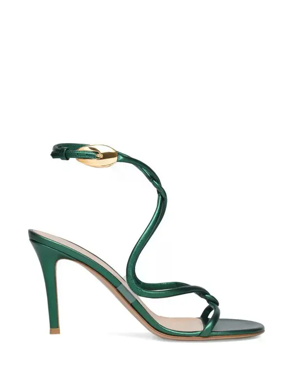 GIANVITO ROSSI Sabrina Twisted Sandals
